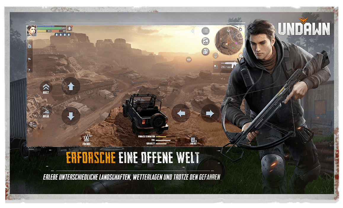 Die offizielle Website von Undawn